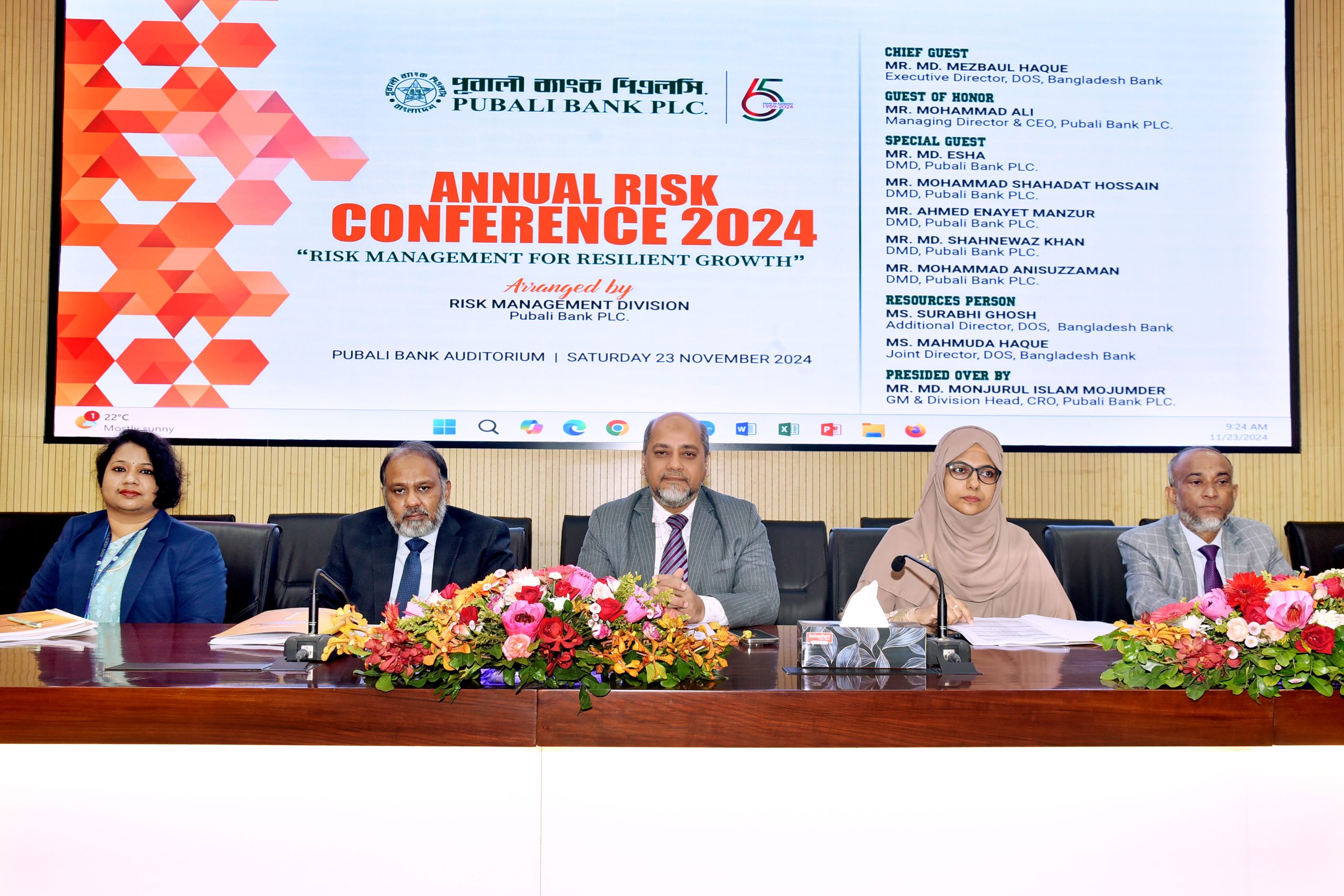 Pubali Bank PLC Hosts ‘Annual Risk Conference 2024’ to Uphold ...