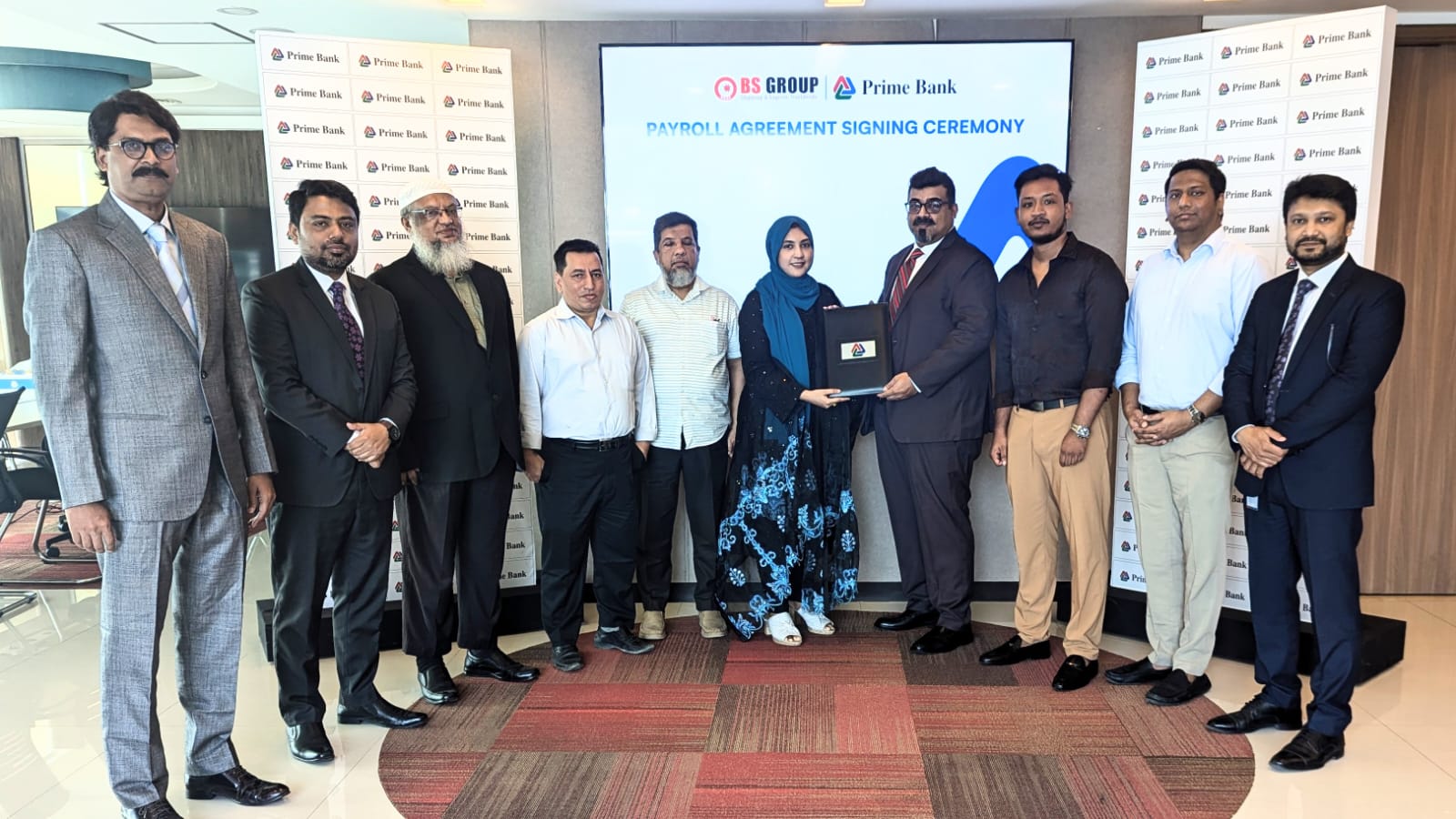 Prime Bank signs Payroll agreement with BS Group. - Business Mirror