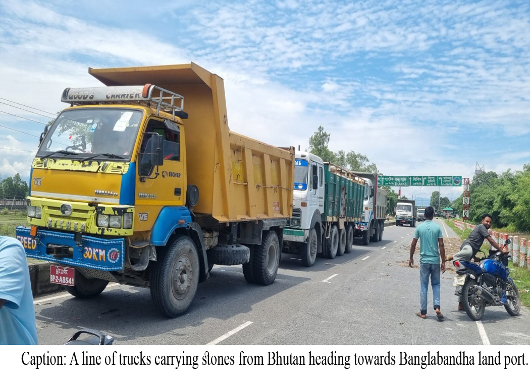 Banglabandha Land Port resumes import-export operations - Business Mirror