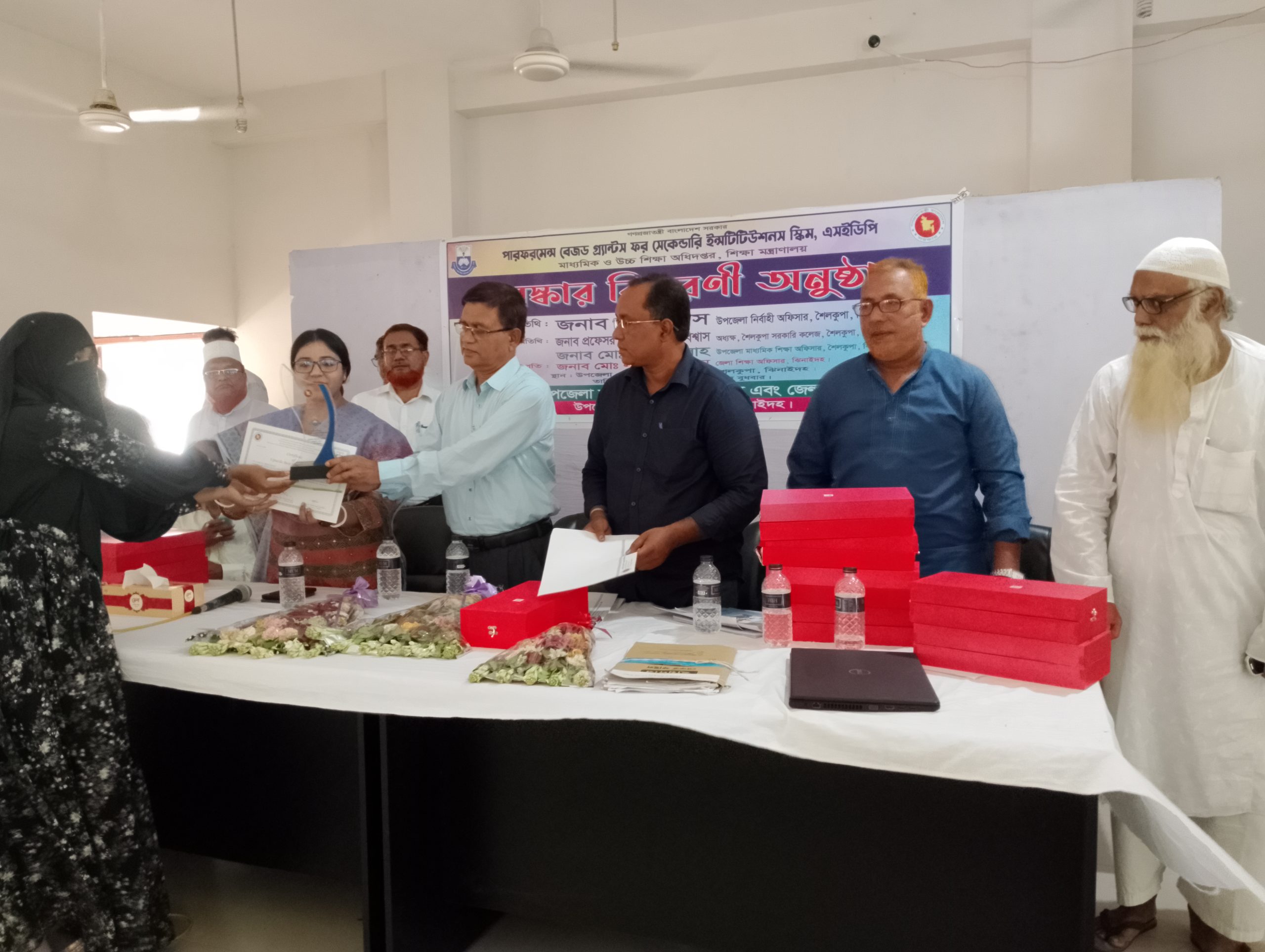 Awards and certificates distributed to 40 meritorious students ...
