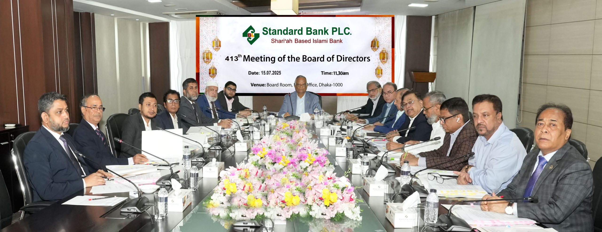 Standard Bank holds its 413th Board Meeting - Business Mirror