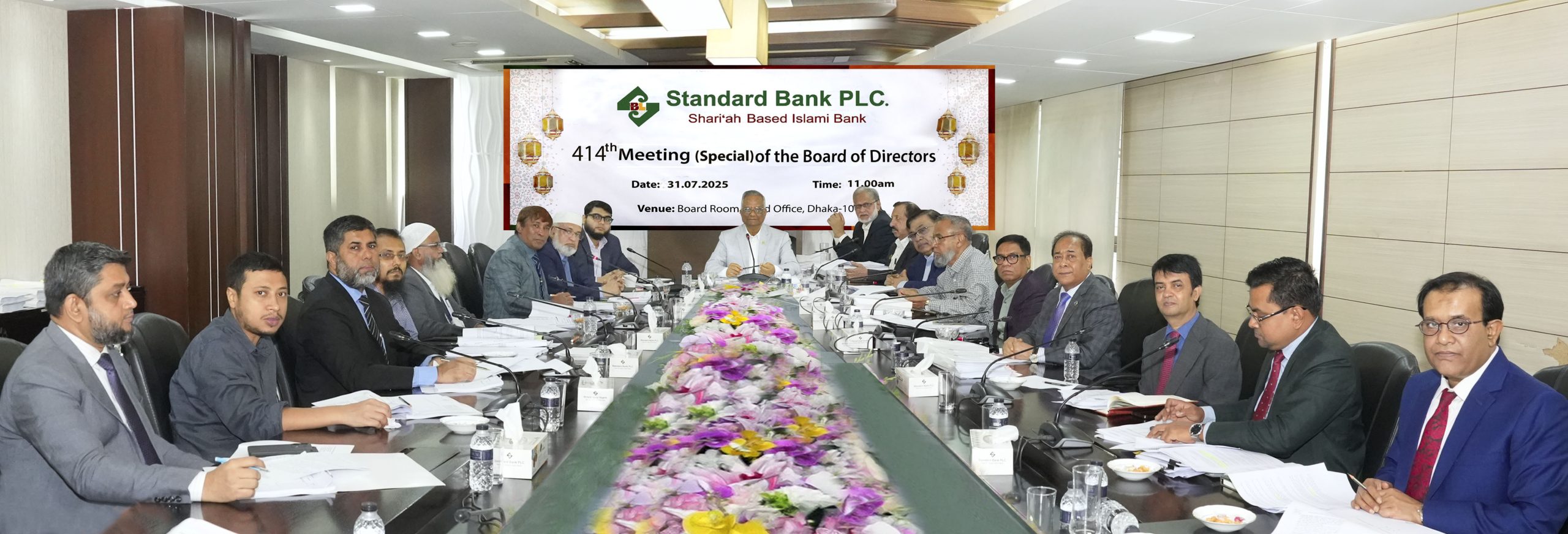 Standard Bank holds its 414th Board Meeting - Business Mirror