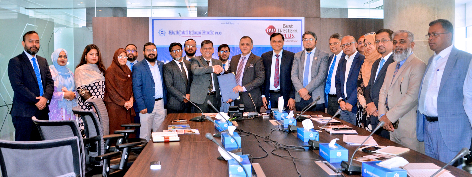 Shahjalal Islami Bank Signs MoU with Best Western Plus Bay Hills Hotel ...