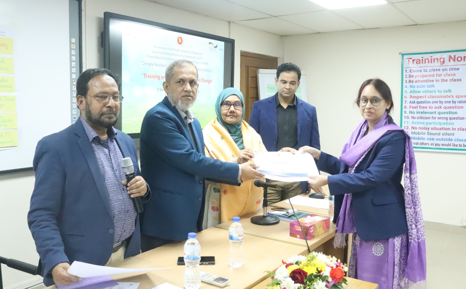 LGED CReLIC Concludes Gender & Climate Training - Business Mirror