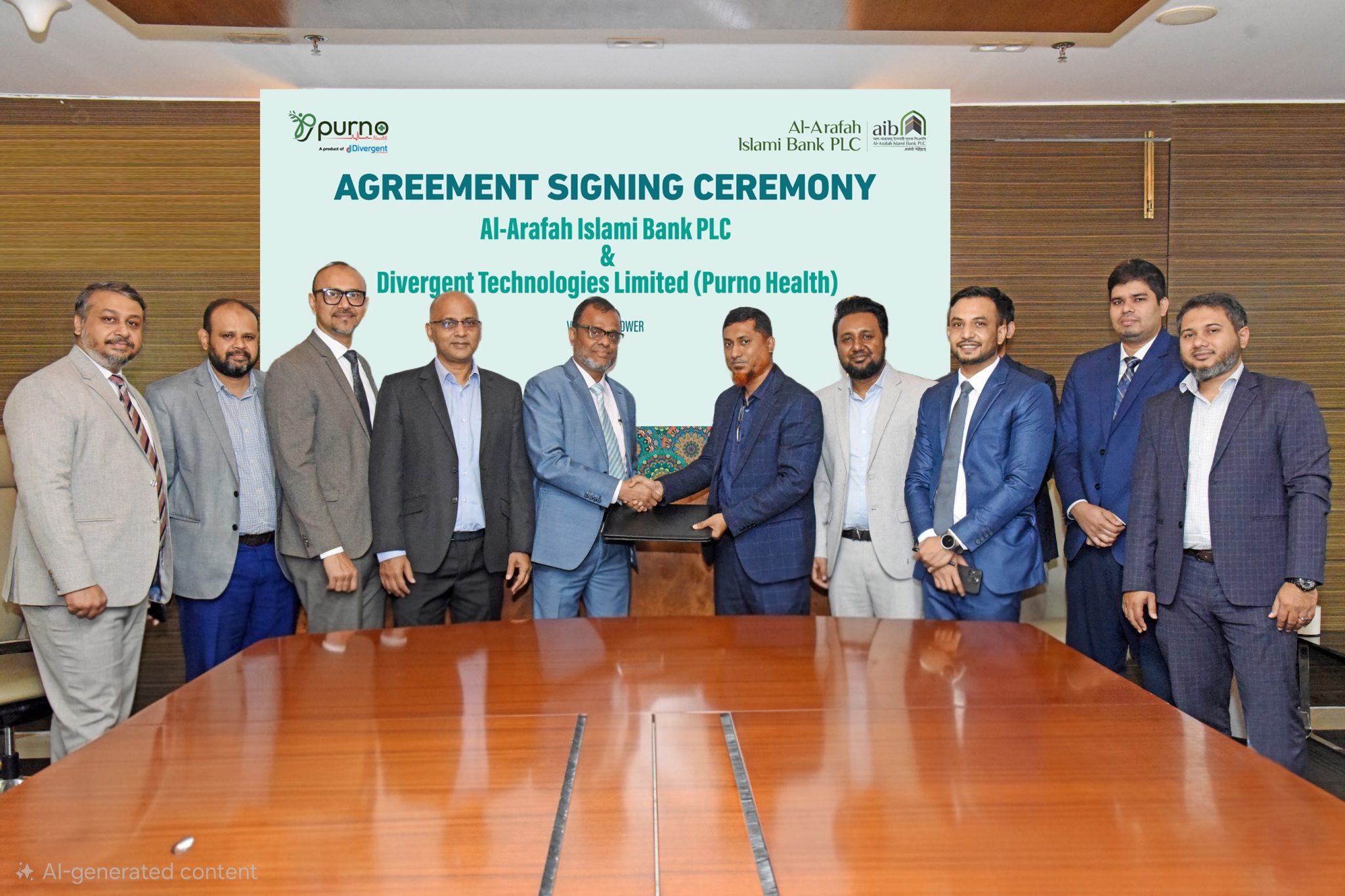 Al-Arafah Islami Bank Signs Strategic Partnership with Purno Health ...